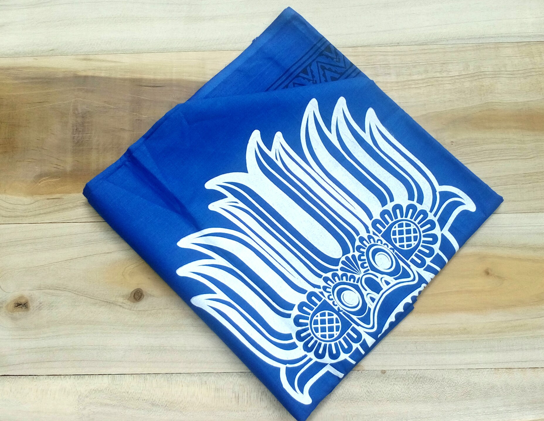 Sri Lankan Yaka / Devil Printed Lungi Sarong | Upcountry Products Sri Lanka