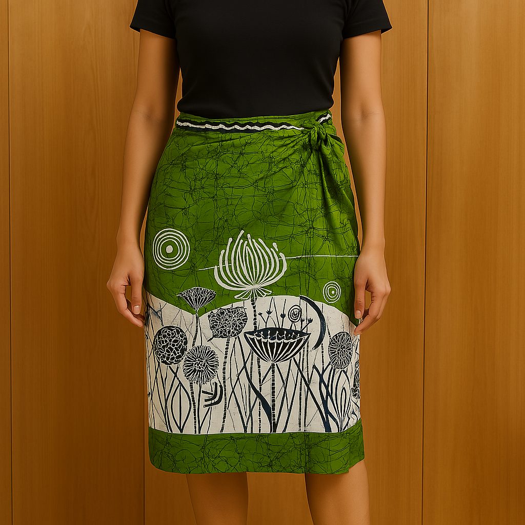 Sri Lankan Traditional Batik Sarong (Tube-Stitched) – 100% Cotton ...
